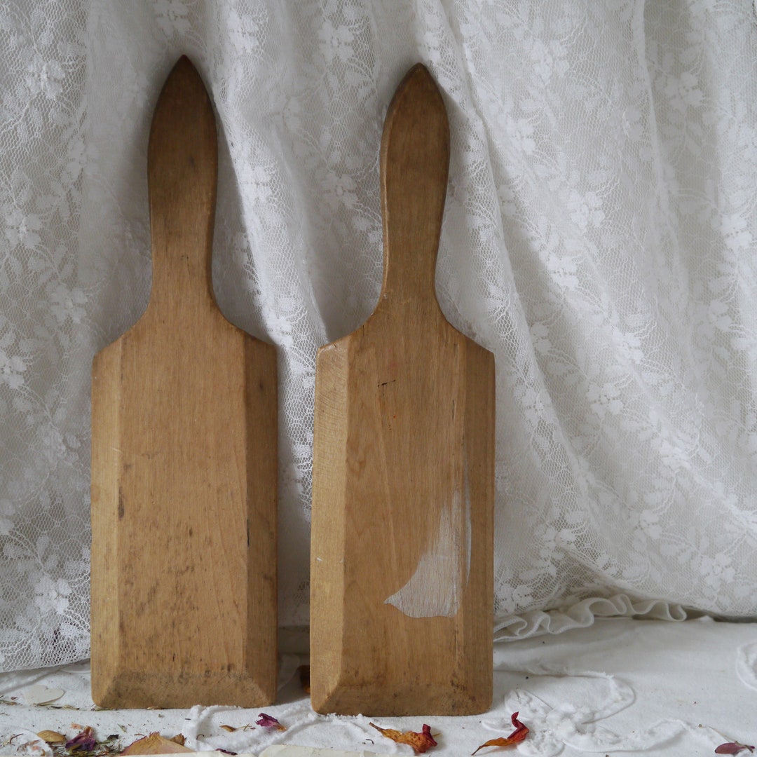 Vintage Wooden Set of Butter Pats - Etsy