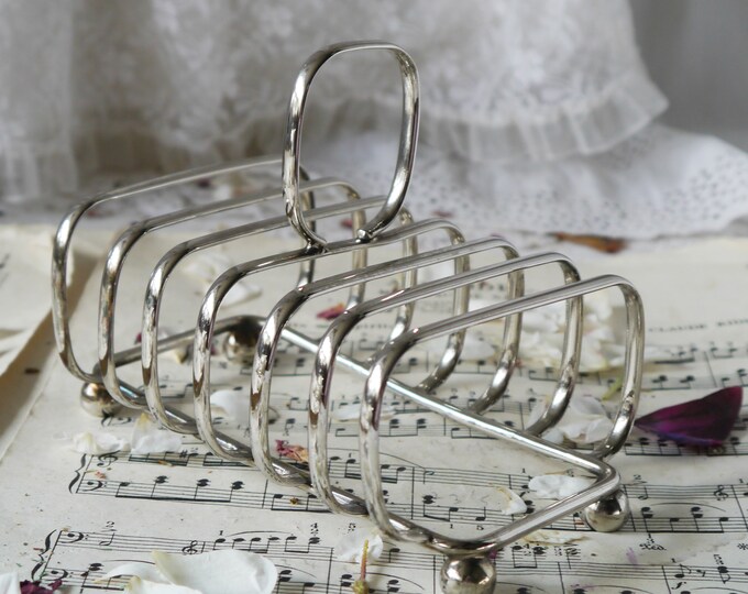 Vintage Retro Stainless Steel Toast Rack - Etsy