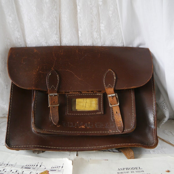 Vintage Satchel - Etsy