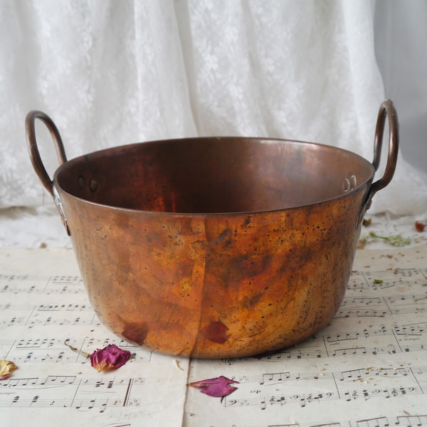 Copper Jam Pan - Etsy UK