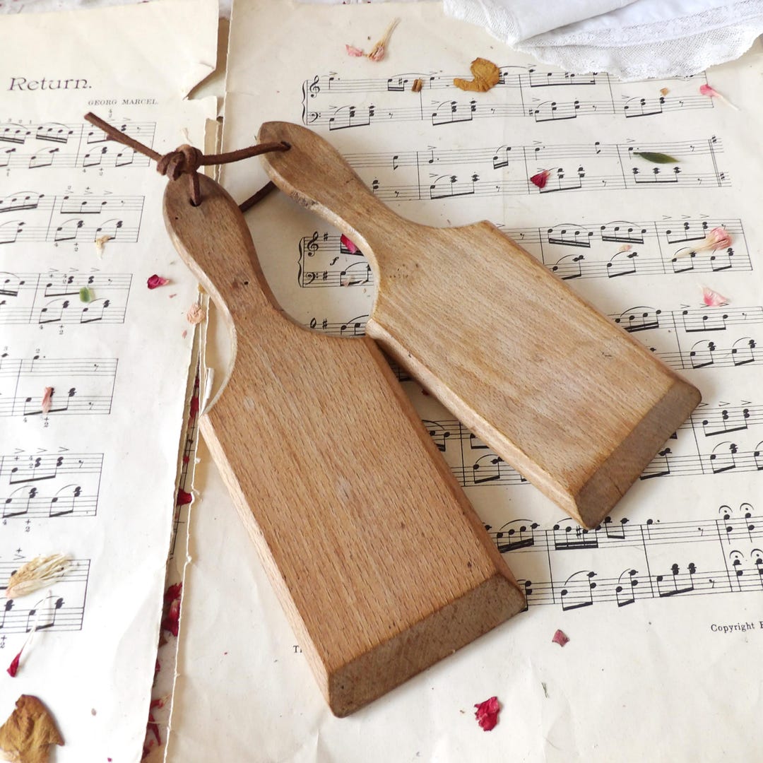 Vintage Rustic Wooden Butter Pats - Etsy