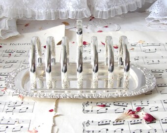 Vintage Retro Stainless Steel Toast Rack - Etsy