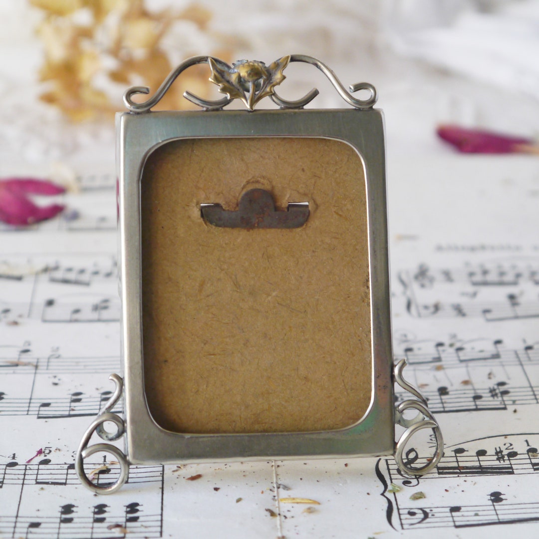 Vintage Miniature Silverplate Frame - Etsy UK