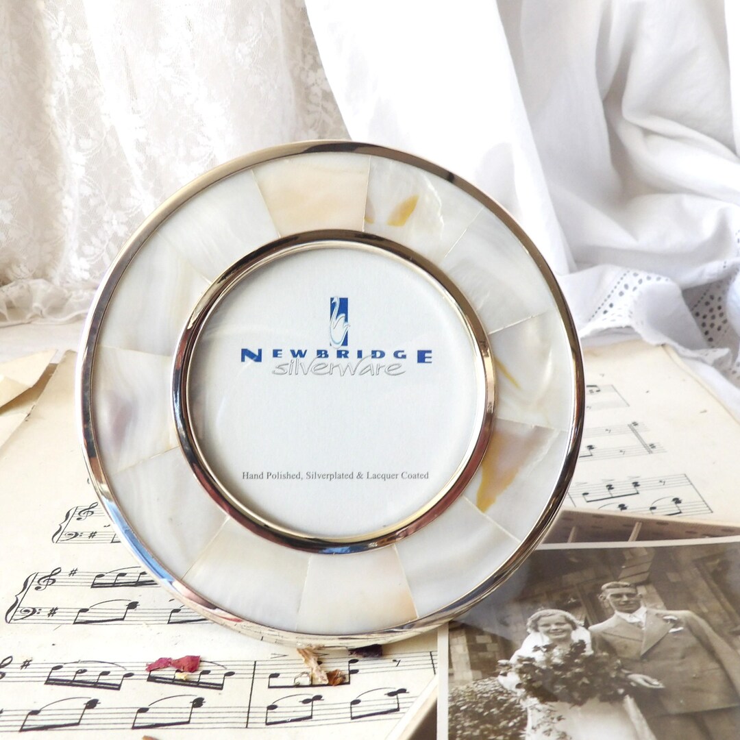 Mother of Pearl Photo Frame by Newbridge Silverware - Etsy