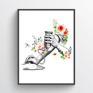 Local Anesthesia Print, Anesthesiologist Gift Idea, Doctors Office ...