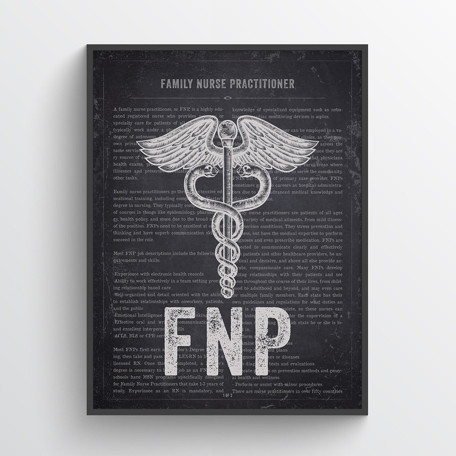 Family Nurse Practitioner Gift FNP Gift Nurse Present - Etsy