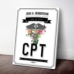 Personalized Certified Personal Trainer Gift, CPT Gift, Trainer Gift ...