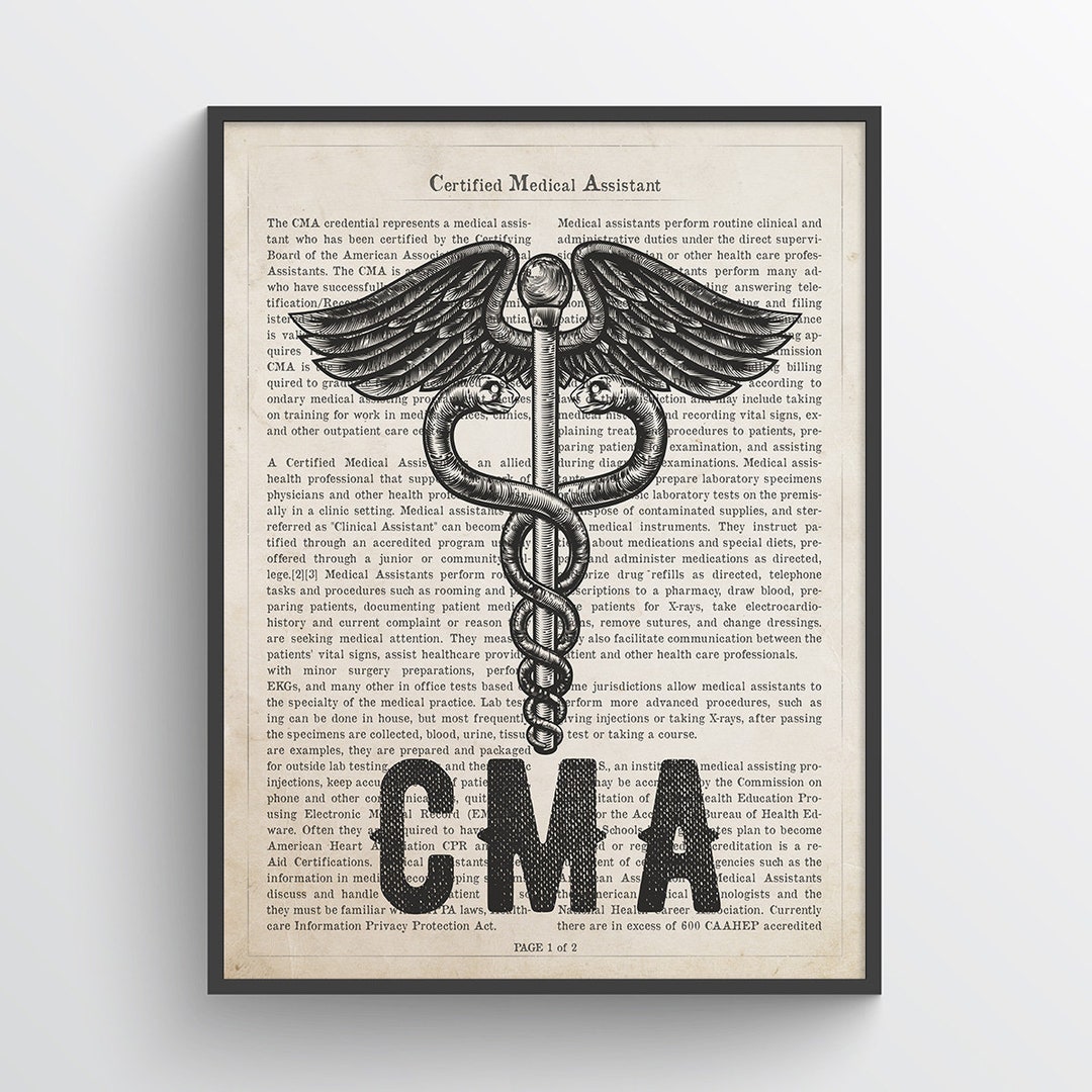 Certified Medical Assistant Gift, CMA Gift, Medical Assistant ...