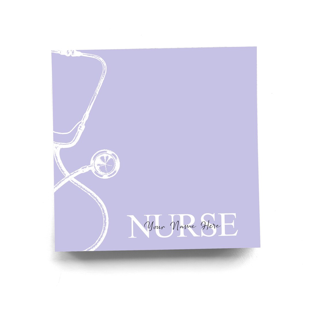 Personalized Nurse Sticky Note Graduation Gift for Student Nurses With ...