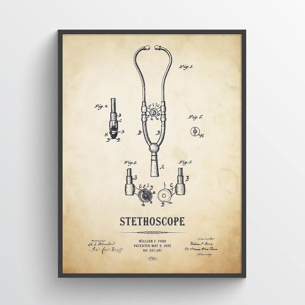 Vintage Eye Chart Retro Sign Doctor's Office Vision Test Rustic ...