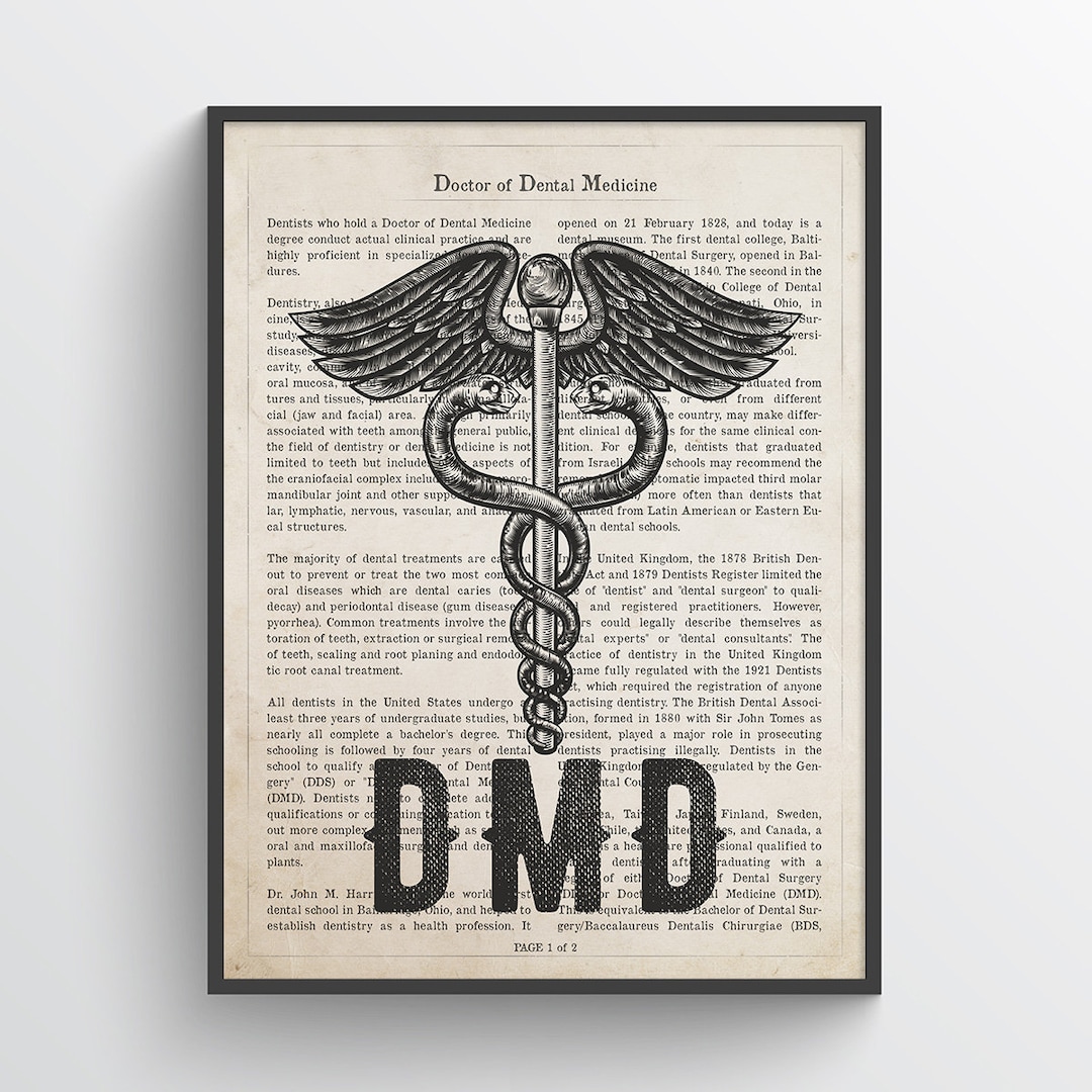 Doctor of Dental Medicine Gift, DMD Gift, Dentist Gift Idea, Dentist ...