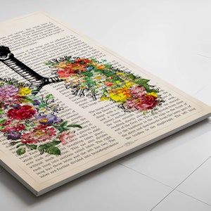 Lungs With Flowers Anatomy Print, Lung Art, Respiratory Therapy Gift ...