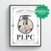 Custom PLPC Graduation Photo Print, Provisional Licensed Professional ...
