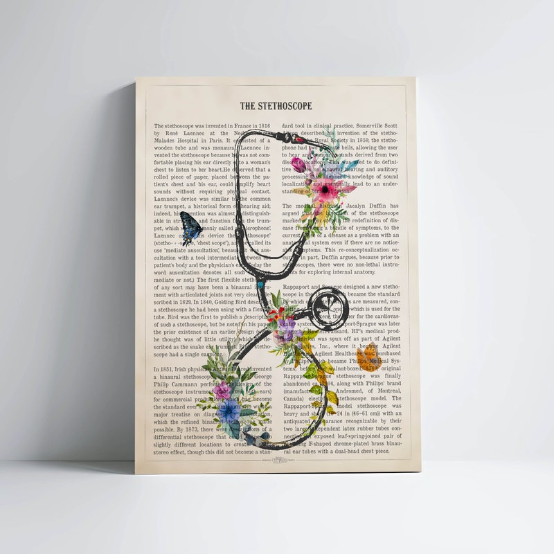 Stethoscope Name Tag Lab - Etsy