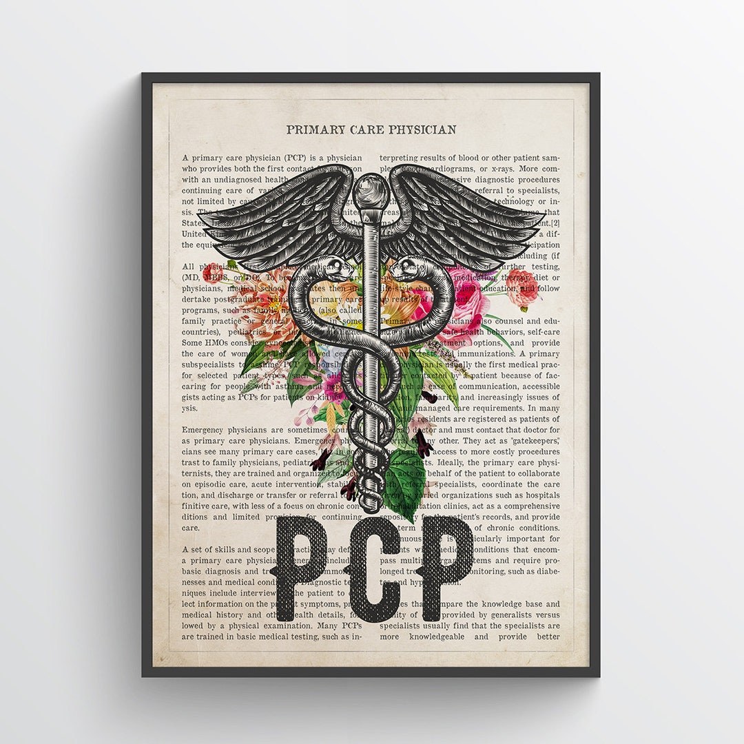 Primary Care Physician Gift PCP Print Primary Doctor Gift - Etsy