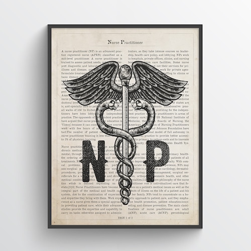 Nurse Practitioner Office Decor Poster Future New Wall Art - Etsy