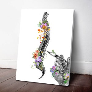 Epidural Anesthesia Flower Print, CRNA Gift, Anesthetist Present ...