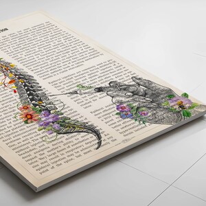 Epidural Anesthesia Flower Print, CRNA Gift, Anesthetist Graduation ...