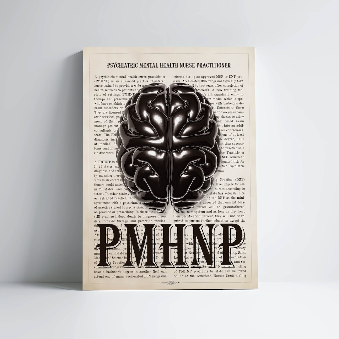 PMHNP Print, Psychiatric Mental Health Nurse Practitioner Gift, Gifts ...