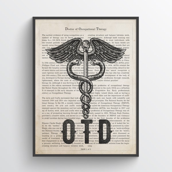 Doctorate of Occupational Therapy - Etsy