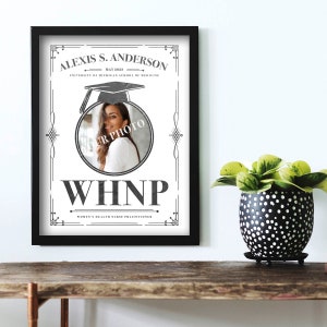 Custom WHNP Graduation Photo Print, Women's Health Nurse Practitioner ...