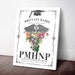 Personalized PMHNP With Flowers Print, Psychiatric Mental Health Nurse ...