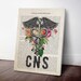CNS With Flowers Print Clinical Nurse Specialist Gift APRN - Etsy