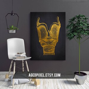 Larynx Anatomy Print, Speech Language Pathologist Gift, Office Decor ...