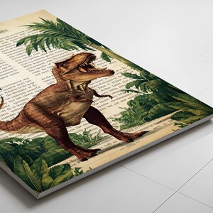 Tyrannosaurus Rex Dinosaur Print, Trex Kids Room Poster, Nursery Boy ...