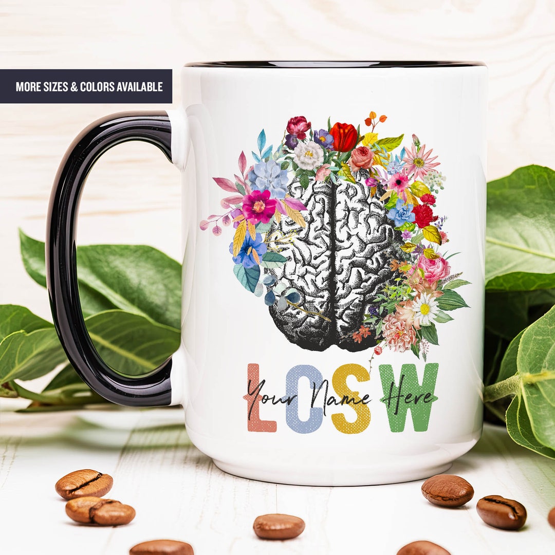 Custom LCSW Mug, Licensed Clinical Social Worker Gift, Coffee Mug for ...
