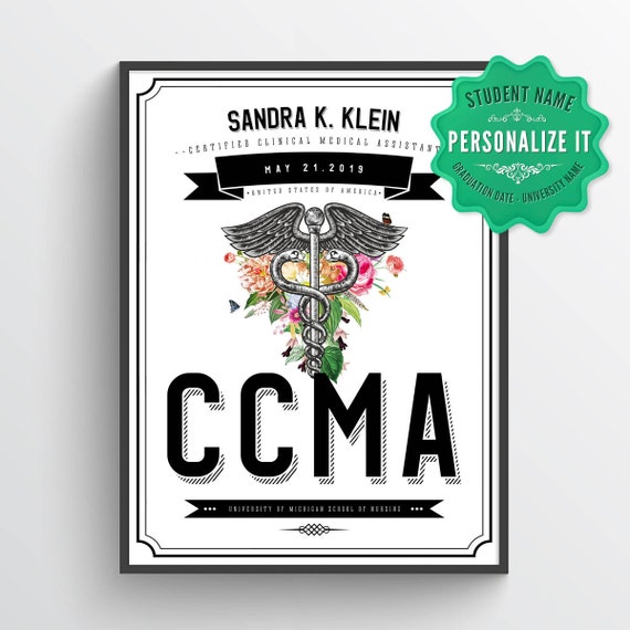 Personalized Certified Clinical Medical Assistant Gift CCMA - Etsy