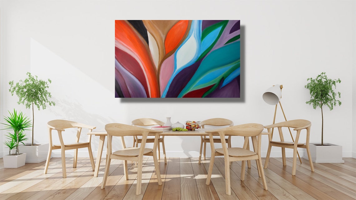 Handmade Paintings/painting on Canvas/extra Large Painting/original ...