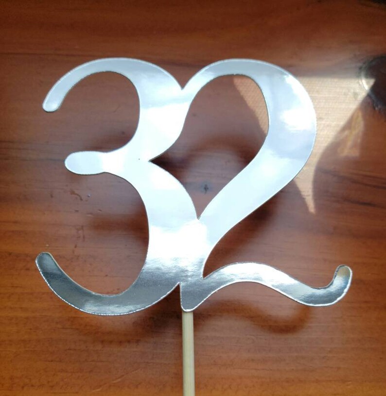 Centerpiece NUMBER Sticks | Age | Birthday | Sweet Sixteen | Wedding ...