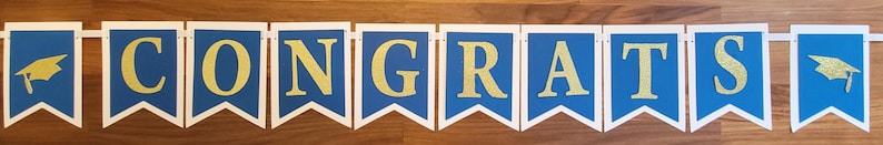 Personalized CONGRATS Banner | High School | College | Graduation ...