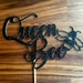 Cake Topper QUEEN BEE Birthday Party Supplies Decor - Etsy