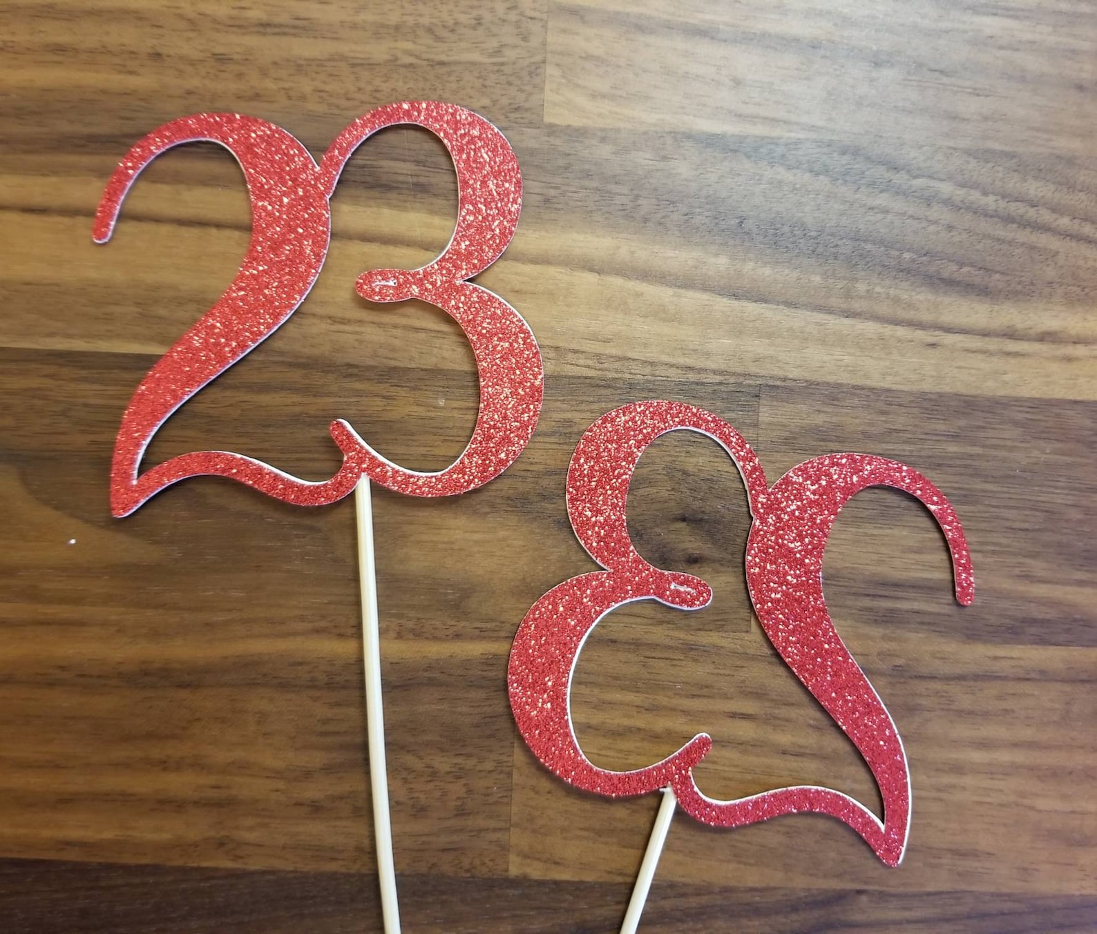 Centerpiece number Sticks Age Birthday - Etsy