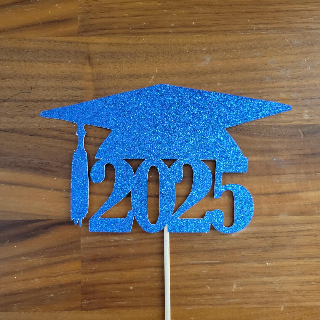 Graduation CAP 2025 Centerpiece Sticks | Party | Table | Decorations ...