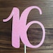 Centerpiece number Sticks Age Birthday - Etsy