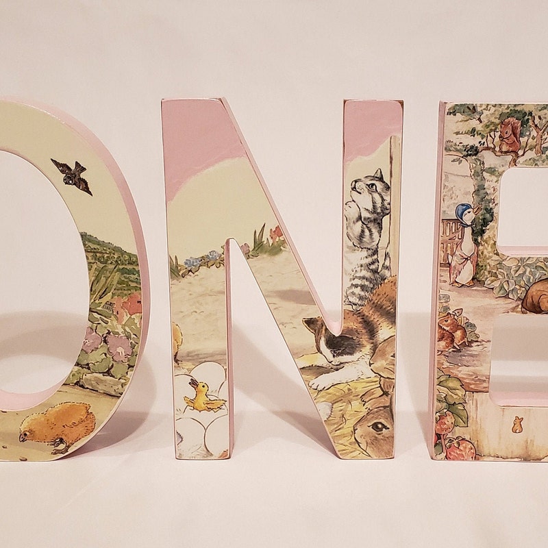 Paper Mache Letters - Etsy