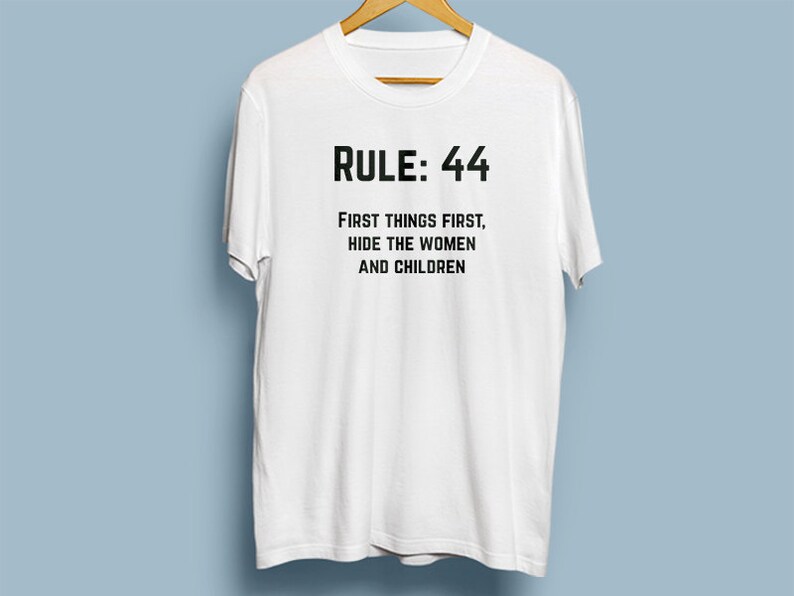 NCIS Leroy Jethro Gibbs Rules T shirt Rule 44 First Etsy