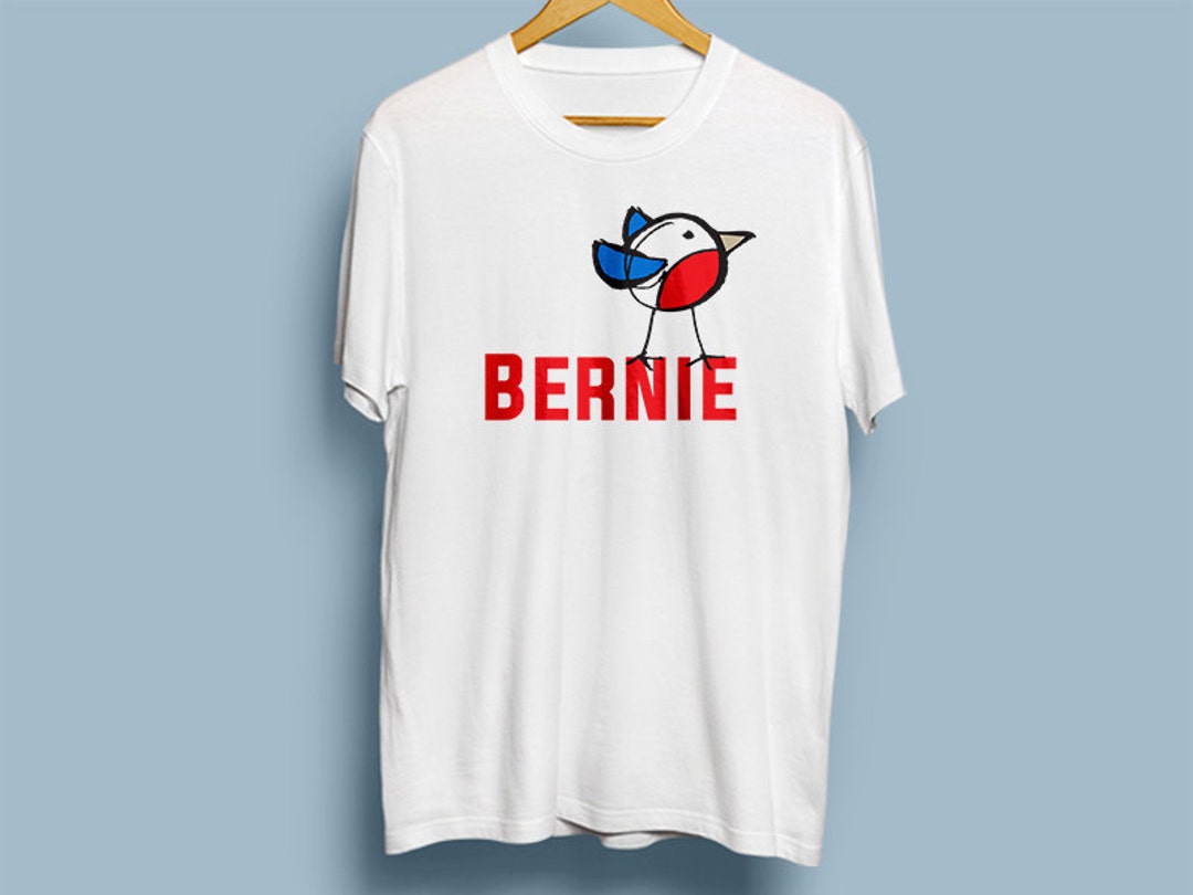 Bernie Sanders Bird birdie Sanders T-shirt - Etsy Bernie Sanders Bird birdie Sanders T-shirt - Etsy