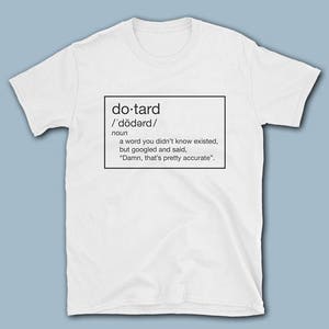 Dotard Definition Funny T-shirt dotard - Etsy