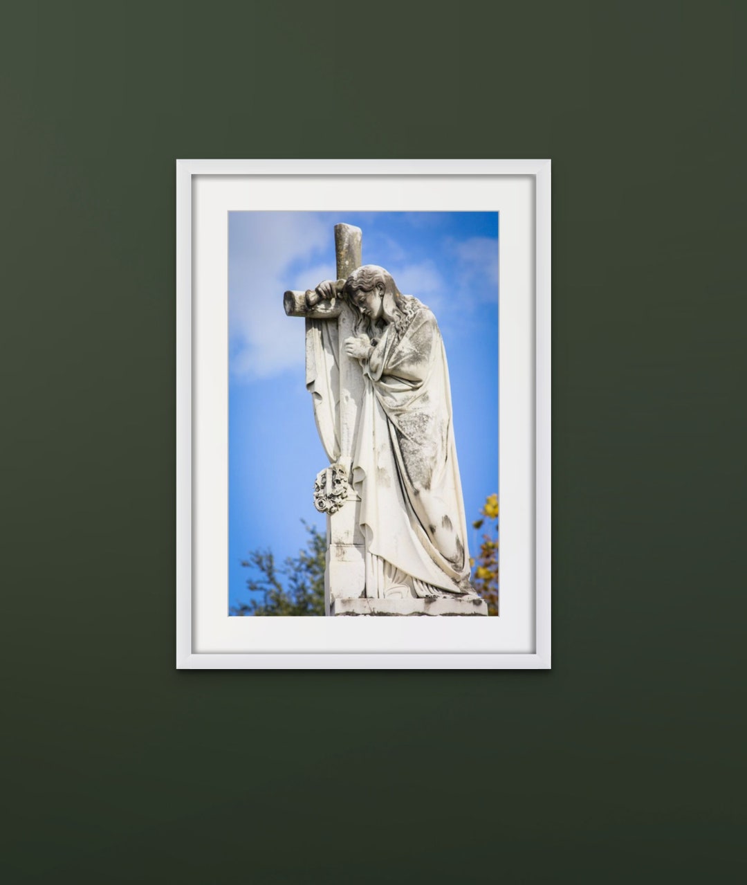 New Orleans Cemetery Angel Print: Louisiana Photography Wall Art - Etsy