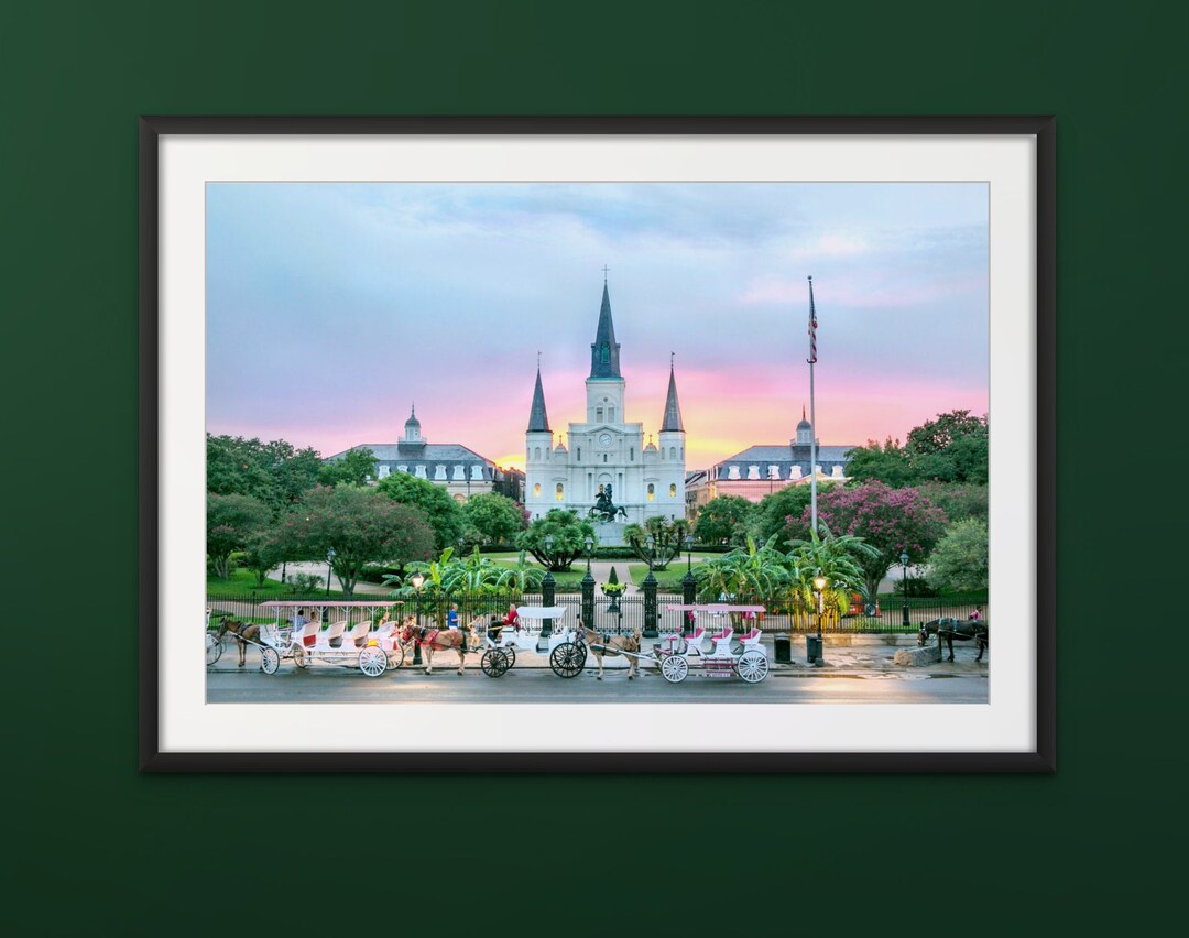 JACKSON SQUARE PRINT | French Quarter, Wall Art From New Orleans ...
