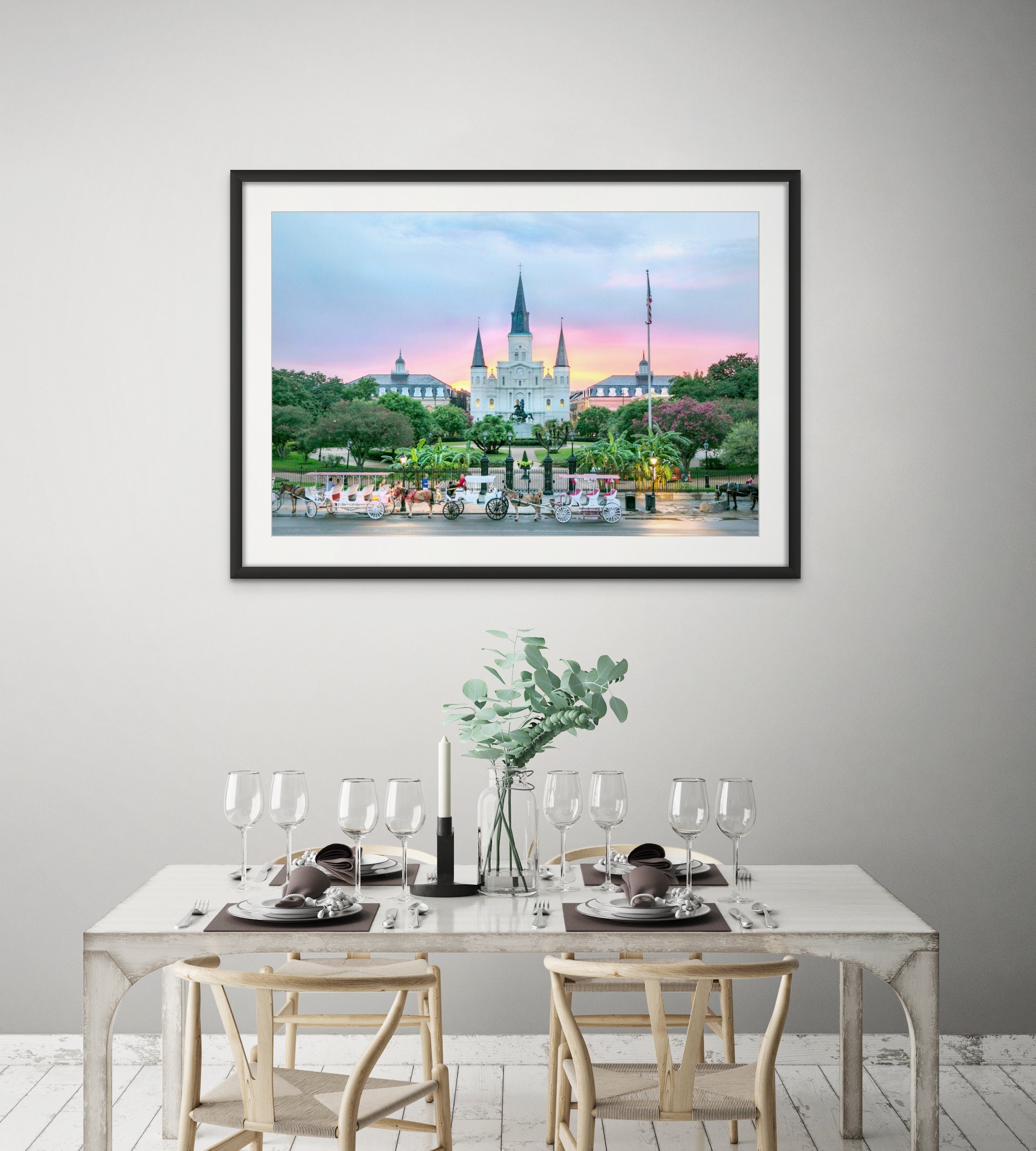 JACKSON SQUARE PRINT | French Quarter, Wall Art From New Orleans ...