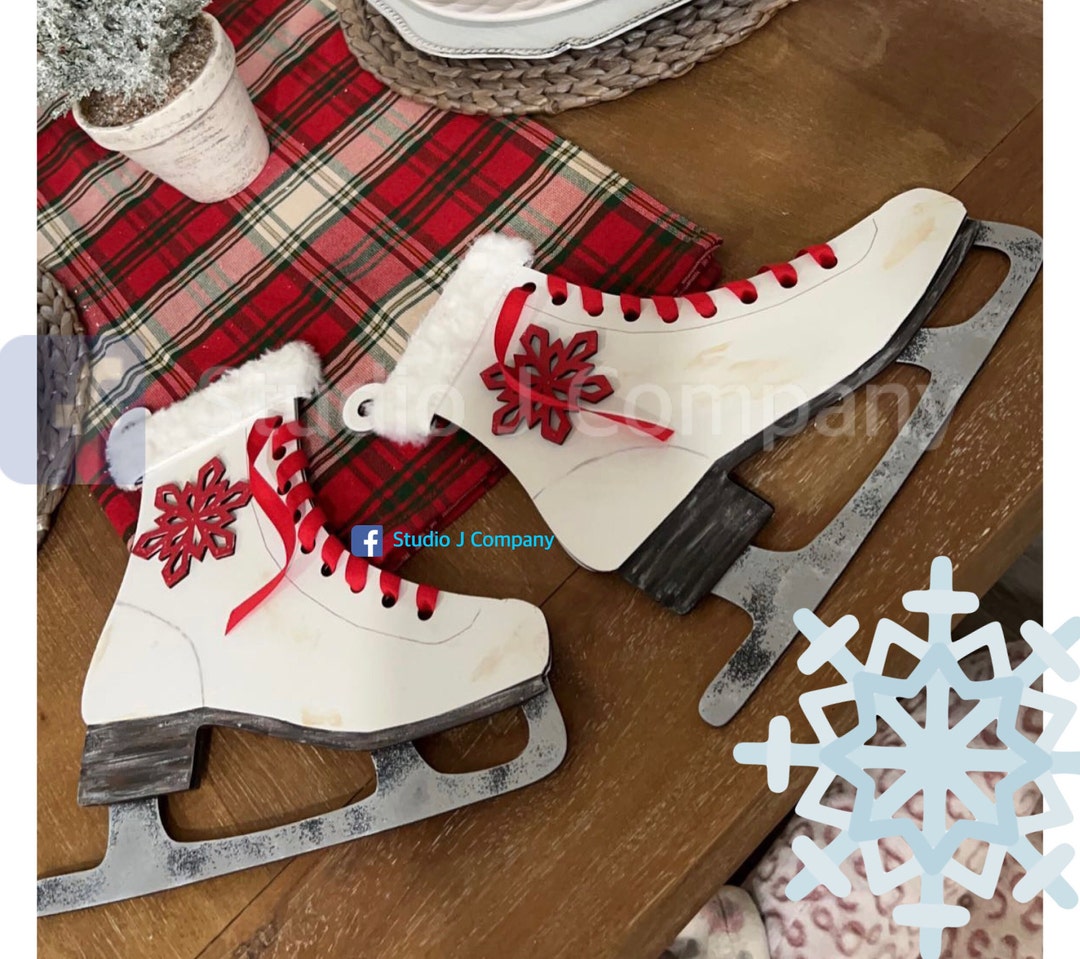 Jumbo Ice Skates- DIY Craft Kit - Etsy