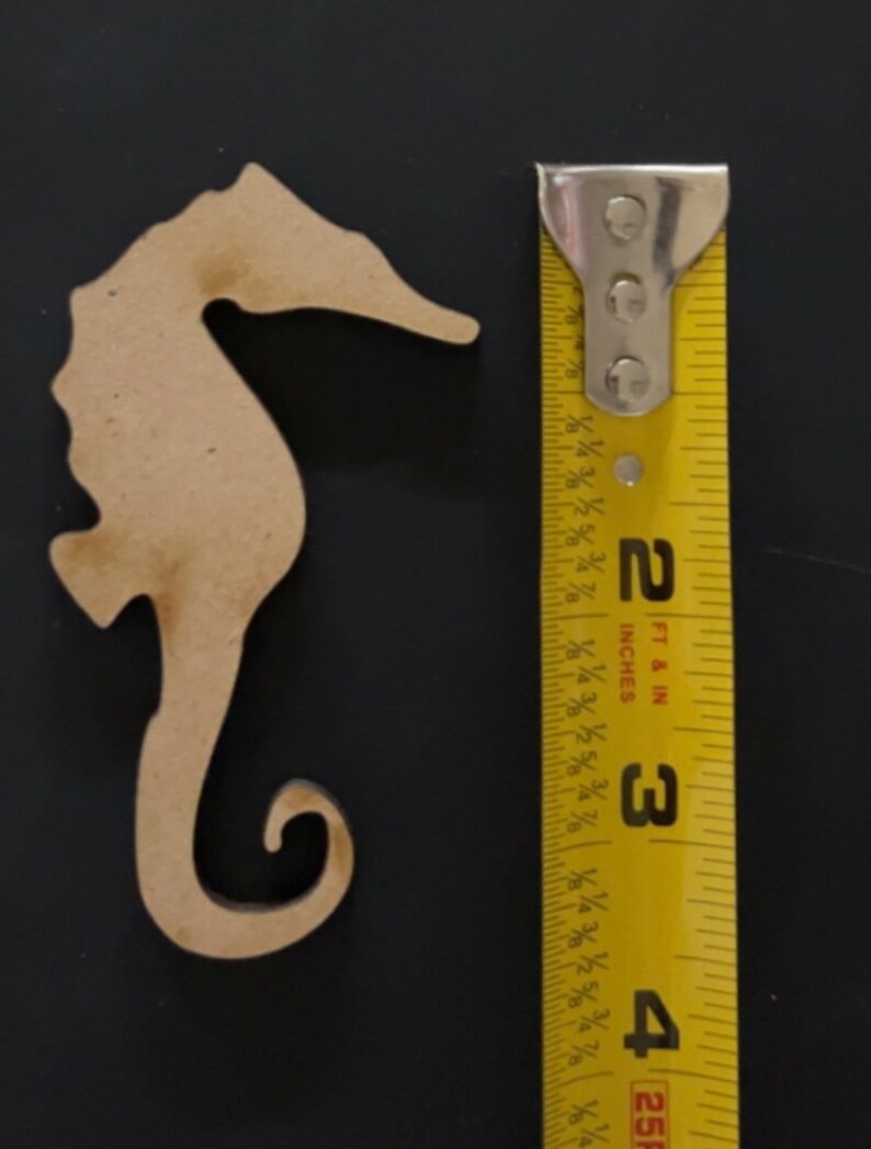 Seahorse Laser Cut Outs Beach Craft Supplies - Etsy