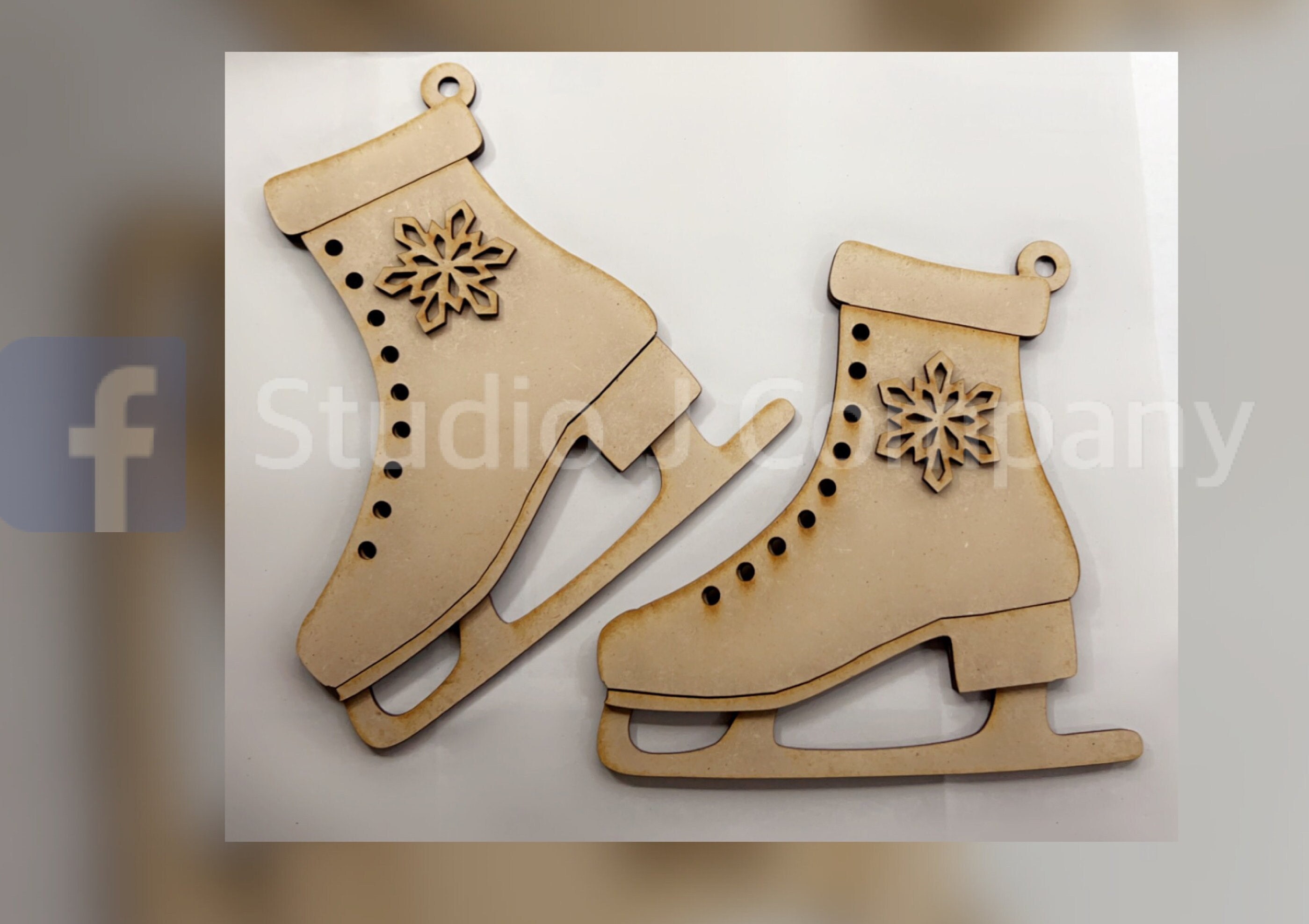 Jumbo Ice Skates- DIY Craft Kit - Etsy