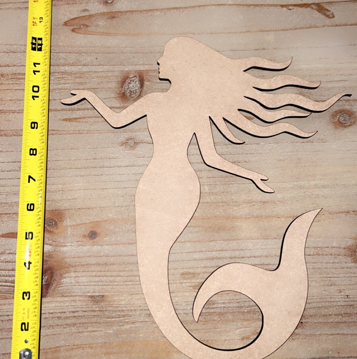 Jumbo Mermaid Laser Cut Out Beach Craft Supplies - Etsy