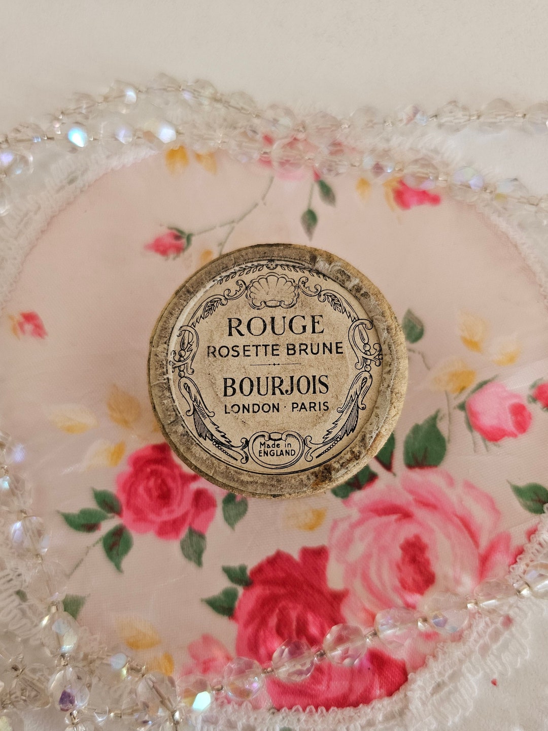 Vintage Antique Bourjois Rouge Rosette Brune Makeup Blusher 1920s Made in England - Etsy